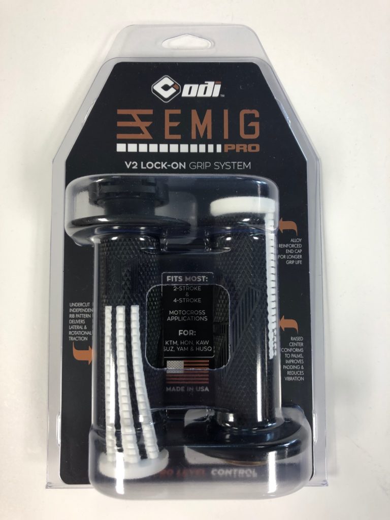 ODI Emig Pro V2 Lock On MX Grips - Motoxtremes