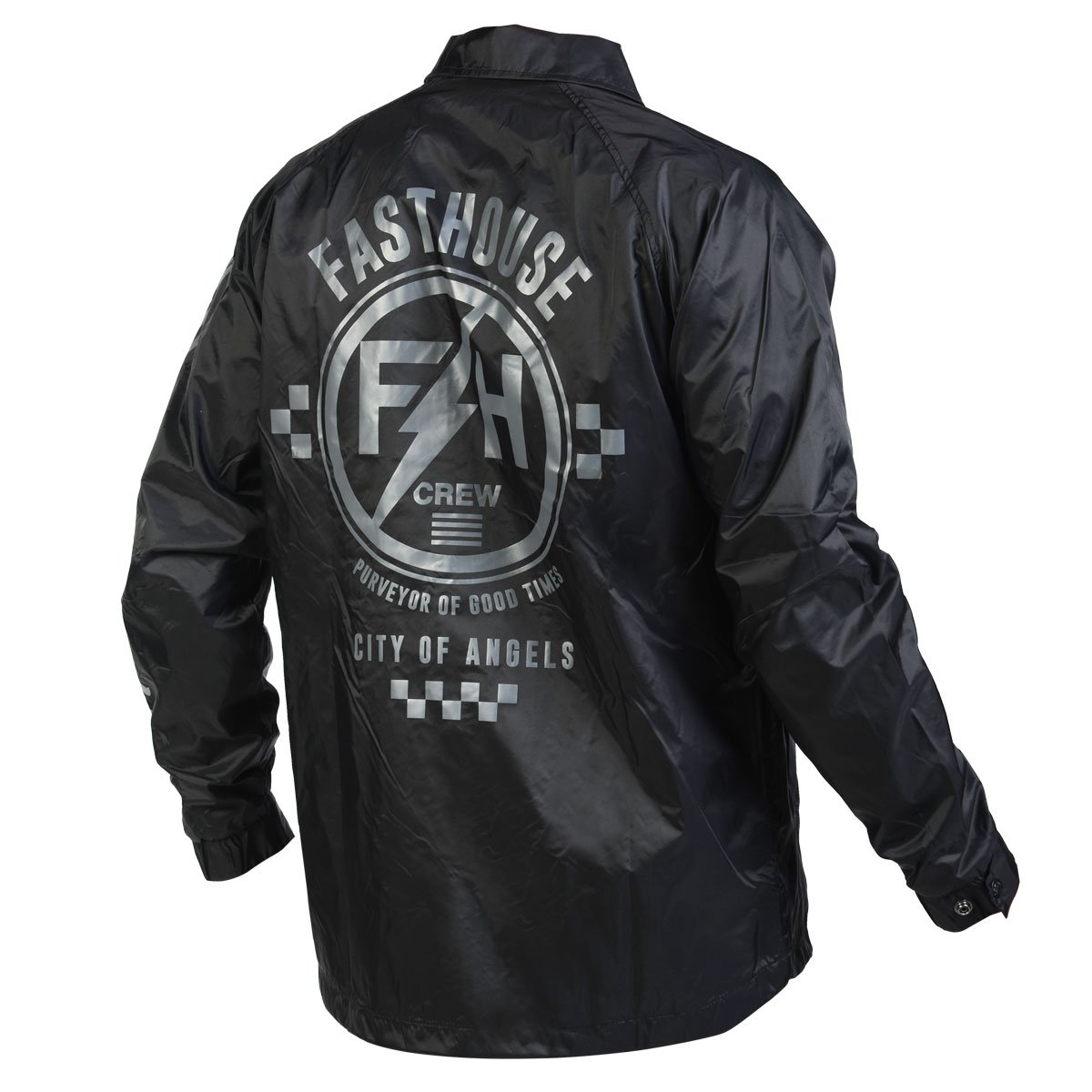 Fasthouse Retrograde Coaches Jacket - Black 3048-000 - Motoxtremes
